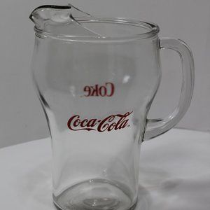 Coca Cola | Dining | Coca Cola Glass Pitcher | Poshmark